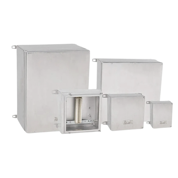 Ex Stainless Steel Terminal Box Enclosure - IECEx ATEX Hazardous Area ...