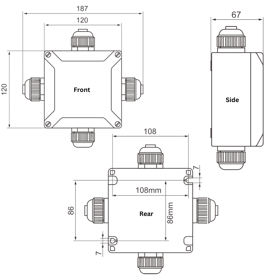Ex GRP Junction Box Enclosure - IECEx ATEX Hazardous Area Zone 1,2 ...