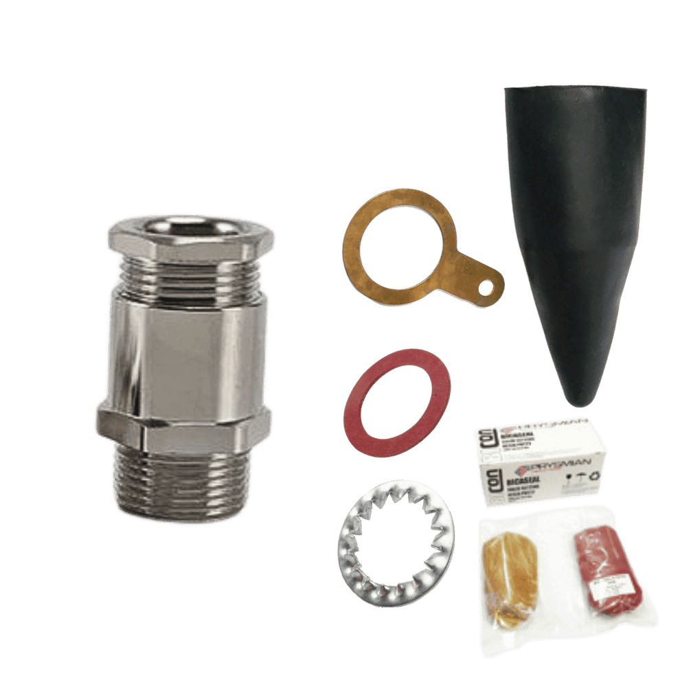 Exd Multi Layer Single Compression Unarmoured Cable Gland - IECEx ATEX ...